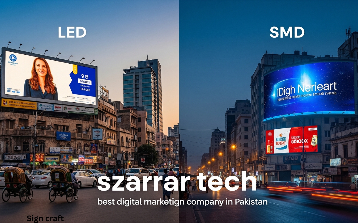LED vs SMD Screen: Which is Better for Your Business - Sign Craft