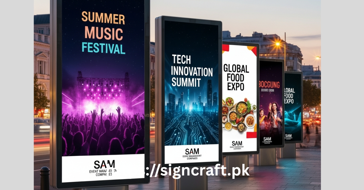 Event Management Companies Using LED Boards - Sign Craft