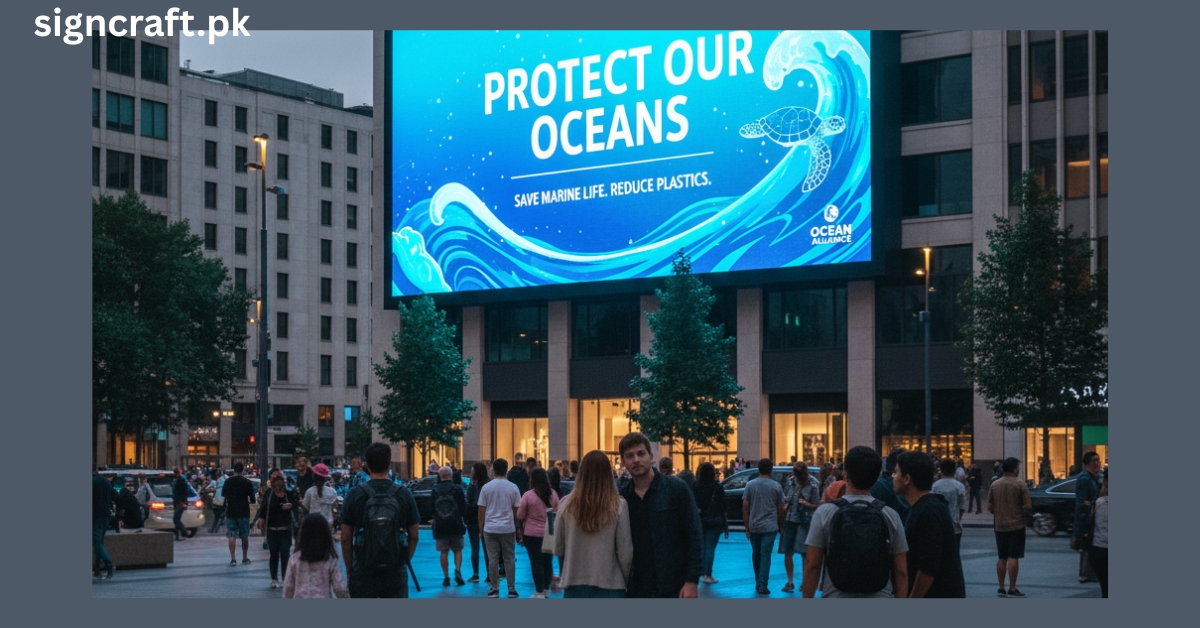 How LED Screens Help in Public Awareness Programs - Sign Craft