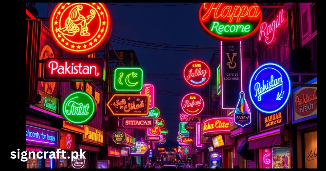 Customized Neon Lights Pakistan: Design Your Perfect Sign - Sign Craft