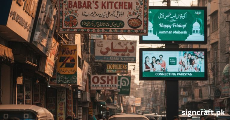 Cultural Considerations in Pakistani Signage - Sign Craft