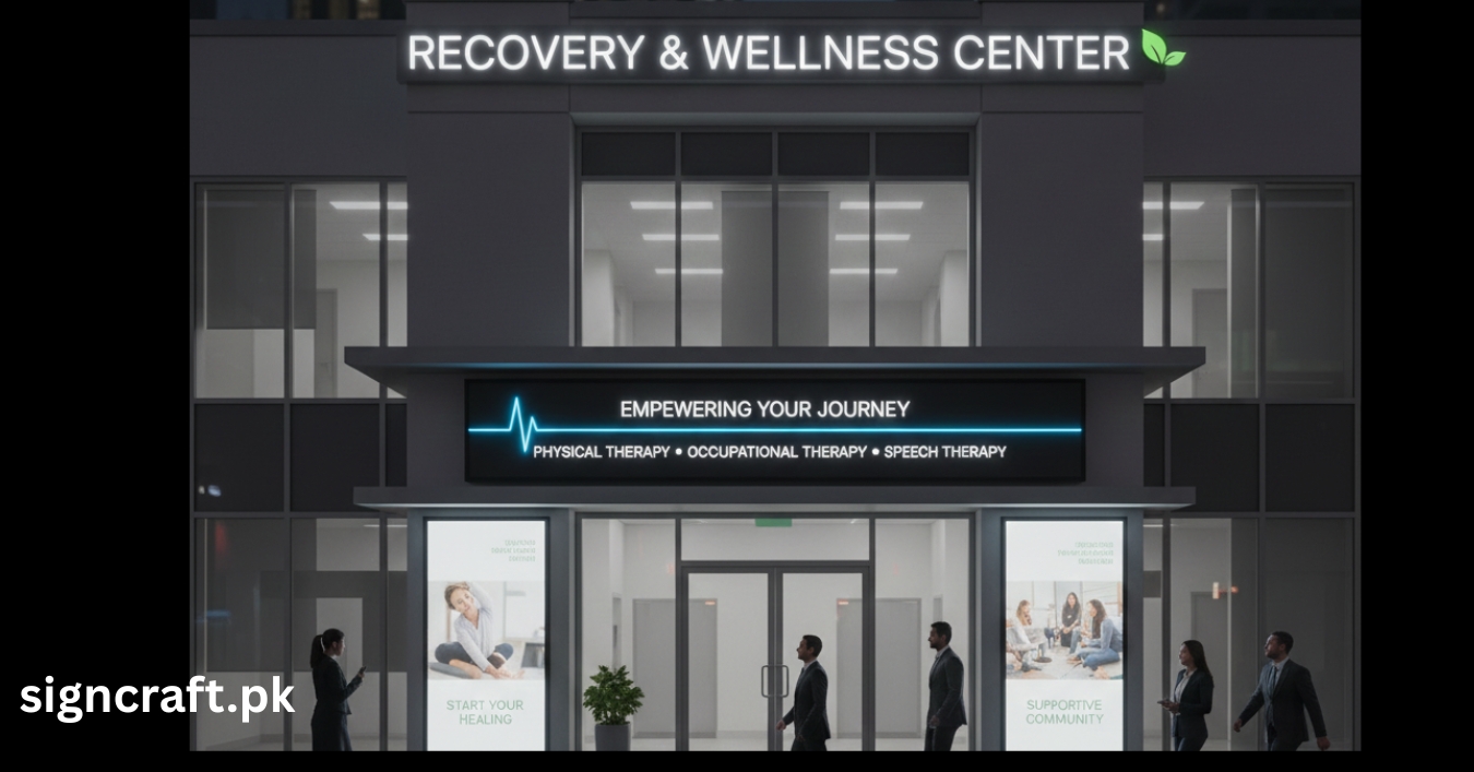 Rehabilitation Center Signage - Sign Craft