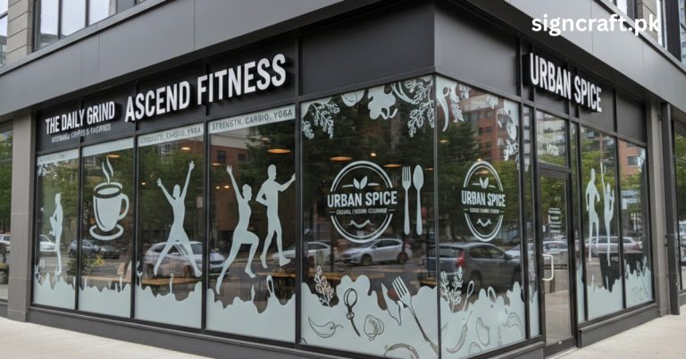 Window Vinyl Applications for Businesses - Sign Craft